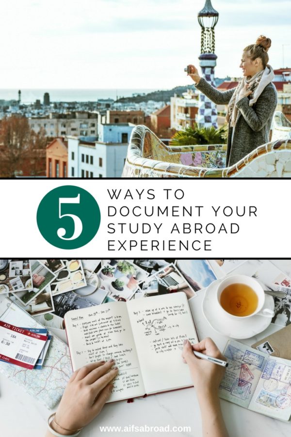 5 Ways to Document Your Study Abroad Experience
