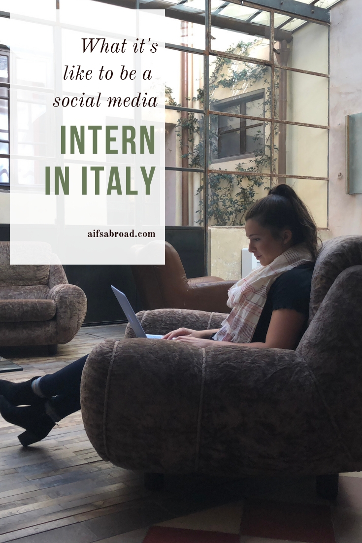 AIFS Student Blogger reflects on her internship in Italy as she studied ... AIFS Student Blogger reflects on her internship in Italy as she studied ...