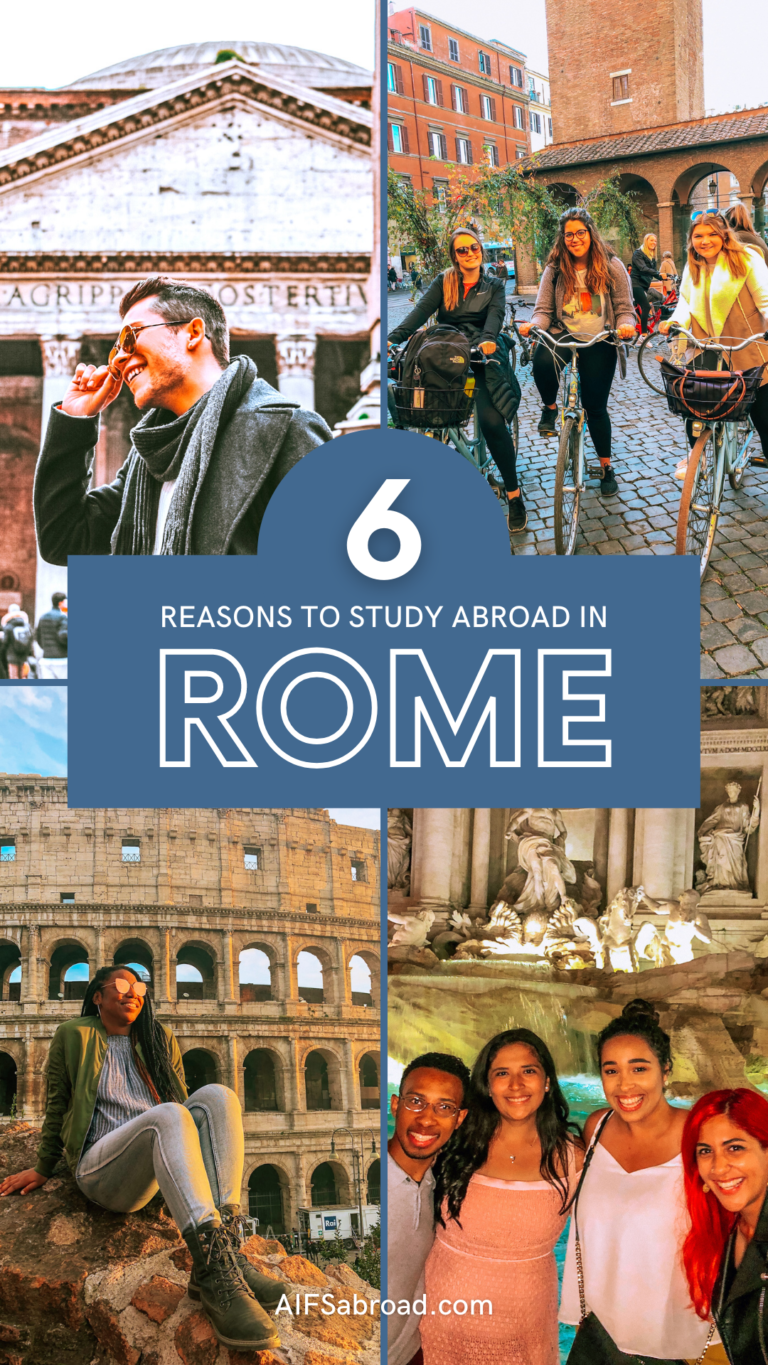 6 Reasons Why You Should Study Abroad in Rome in College