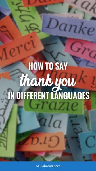 How to Say "Thank You" in 11 Different Languages